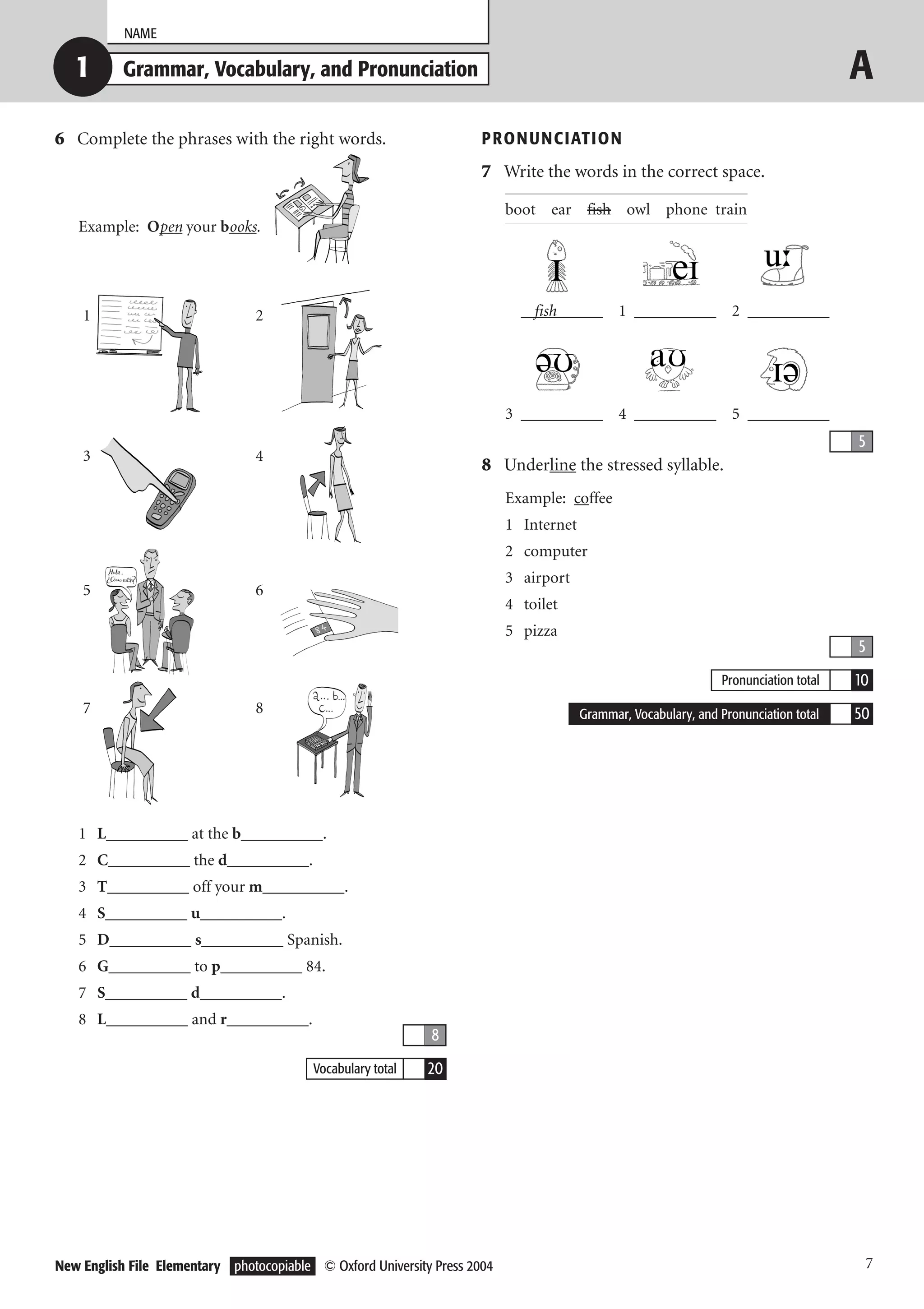 New English File 2004 Elementary Test Booklet 3.pdf