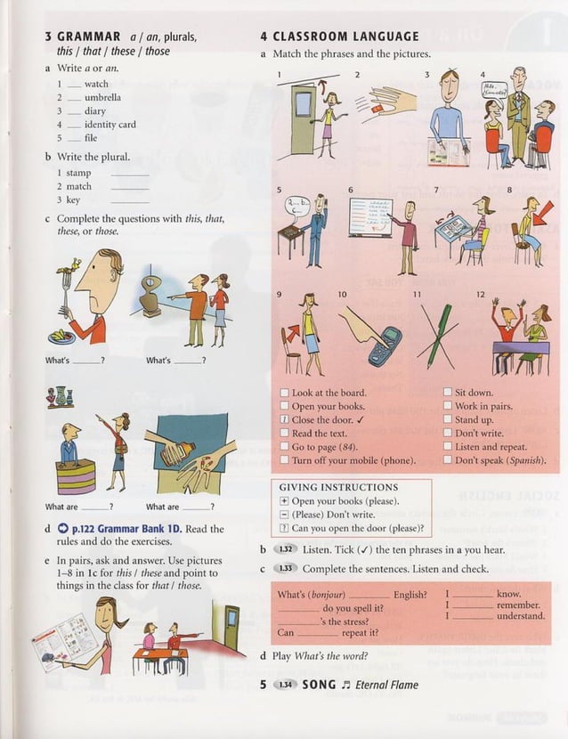 New English File Elementary Students Book 1.pdf | Technology & Computing
