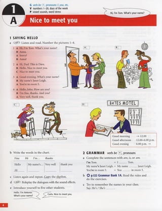 New English File Elementary Students Book 1.pdf