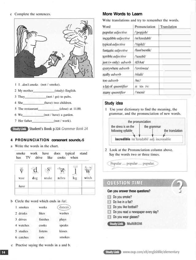 New English File Elementary Workbook.pdf | Food & Drink