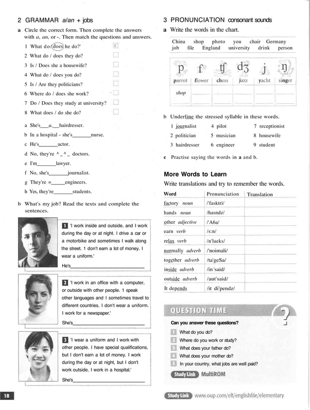 New English File Elementary Workbook.pdf | Food & Drink