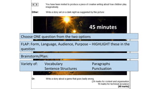 AQA- English Language Mock | PPT