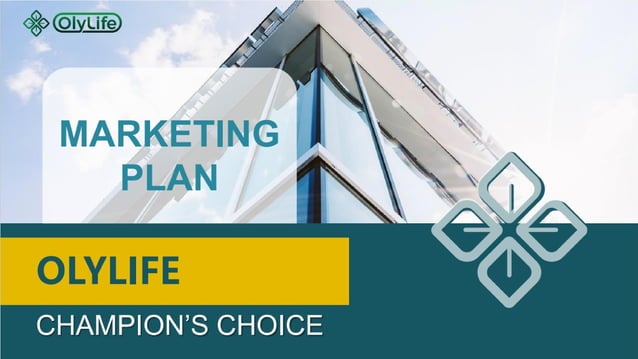 Olylife Opportunity Presentation including Marketing Plan | PPTX