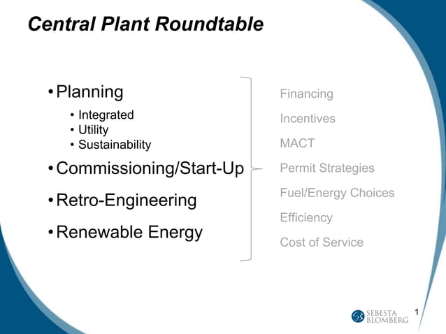 Central Utility Plant Roundtable | PDF | Undergraduate Education ...