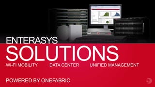 Enterasys Networks Corporate Presentation | PPTX