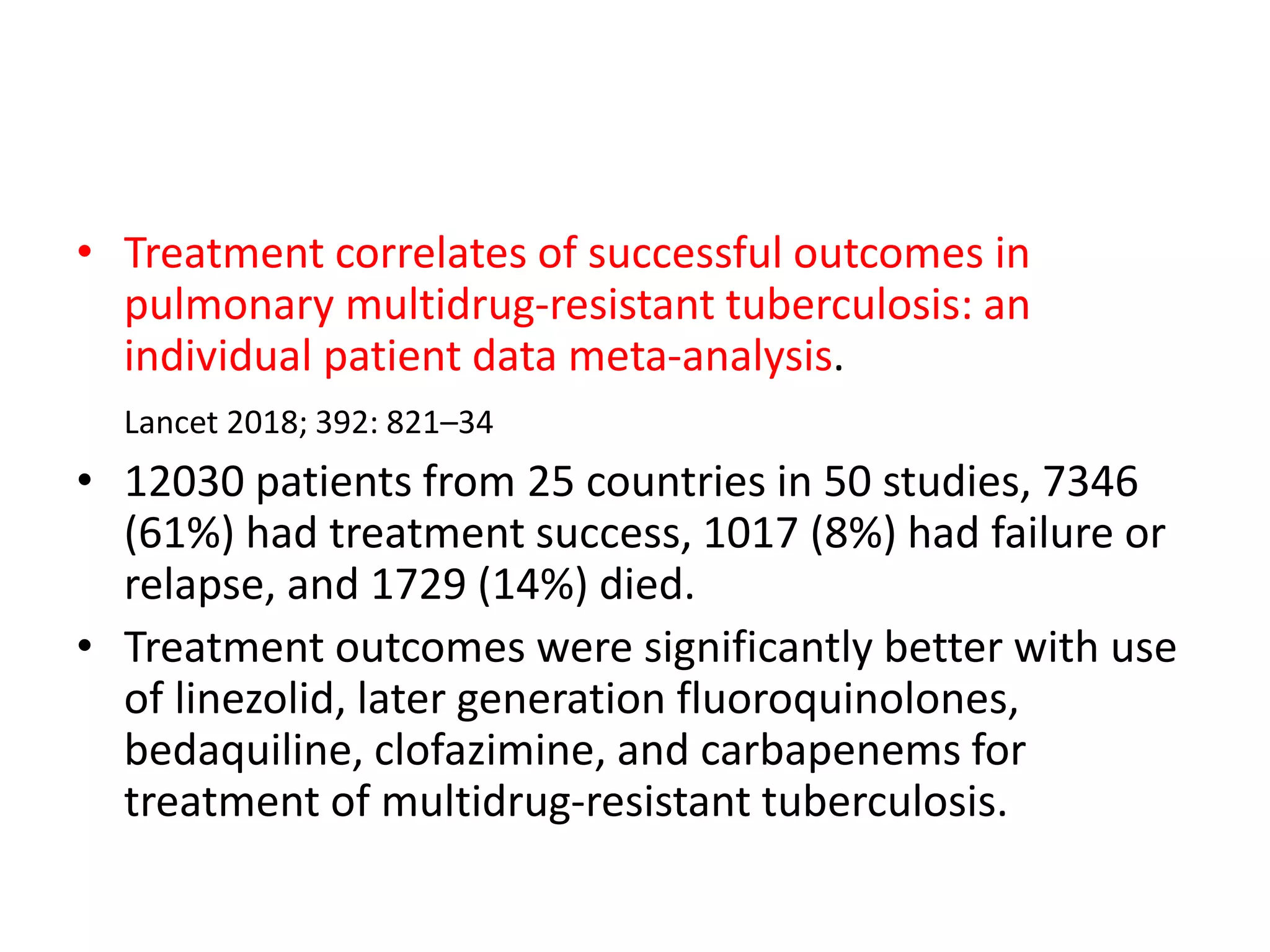 Newer anti tb drugs | PPTX