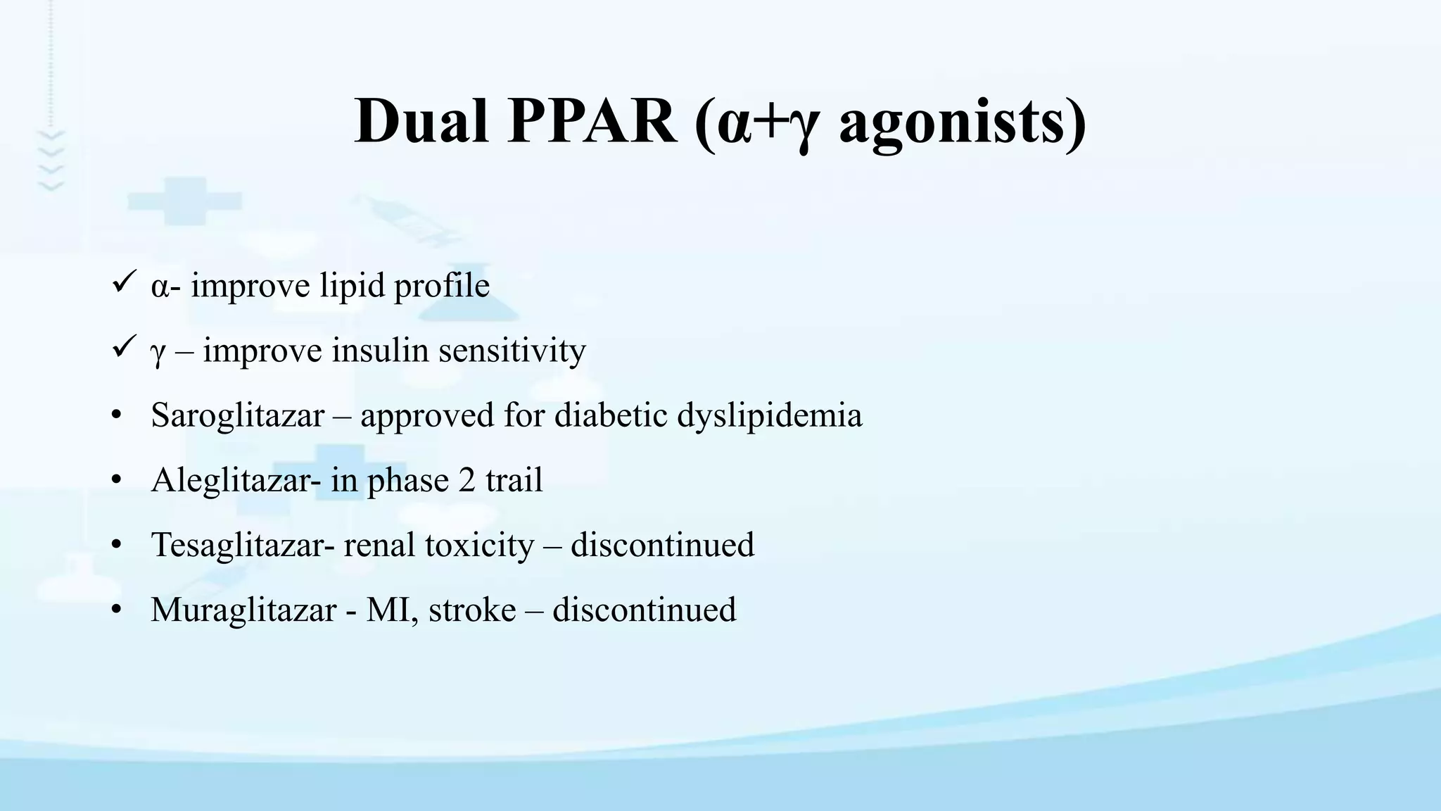 Newer antidiabetic agents | PPTX
