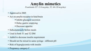 Newer antidiabetic agents | PPTX