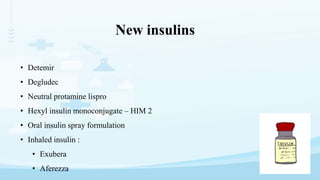 Newer antidiabetic agents | PPTX