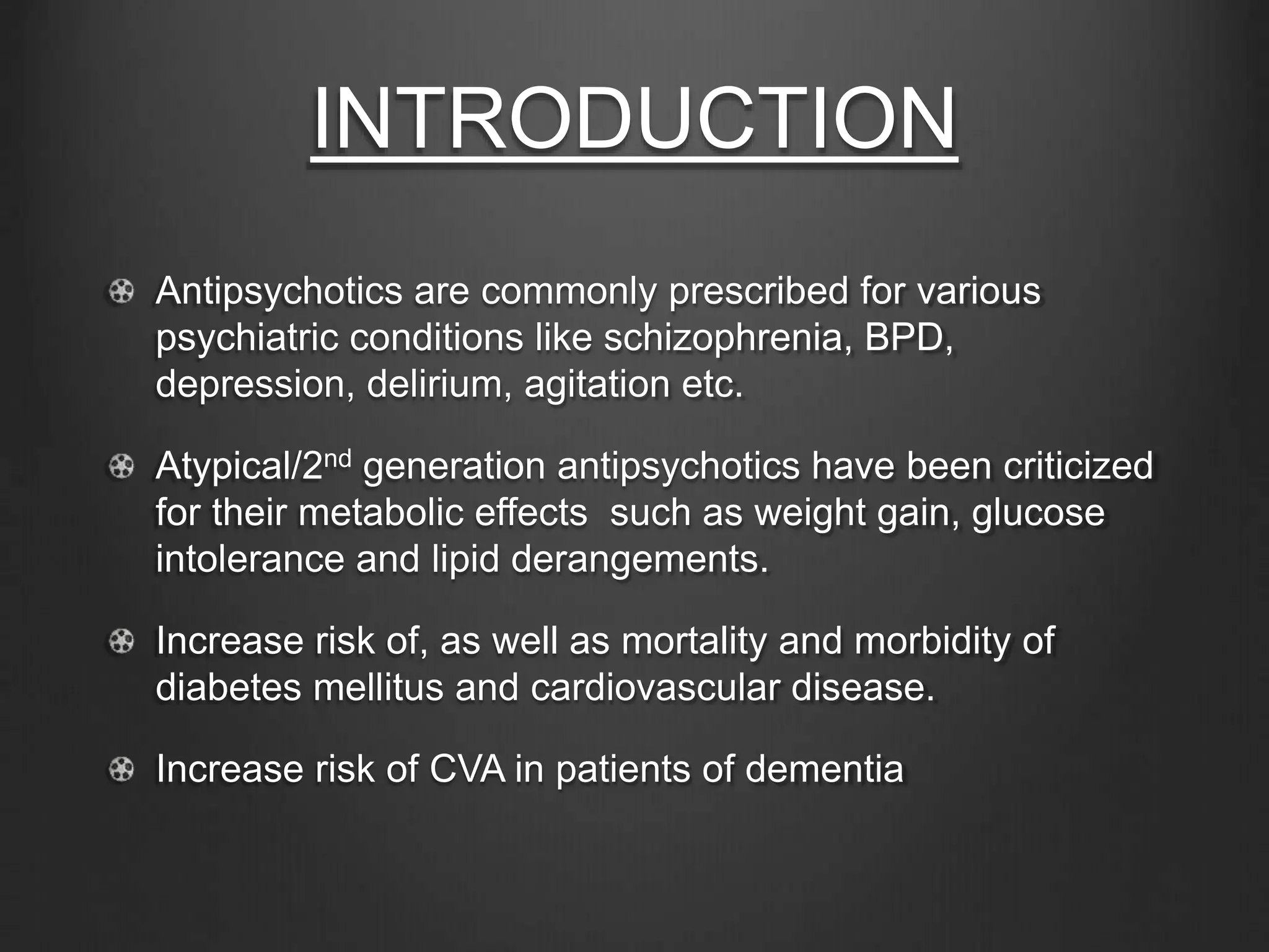 Newer atypical antipsychotic agents | PPTX