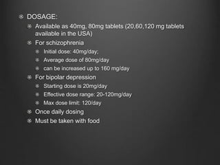 Newer atypical antipsychotic agents | PPTX