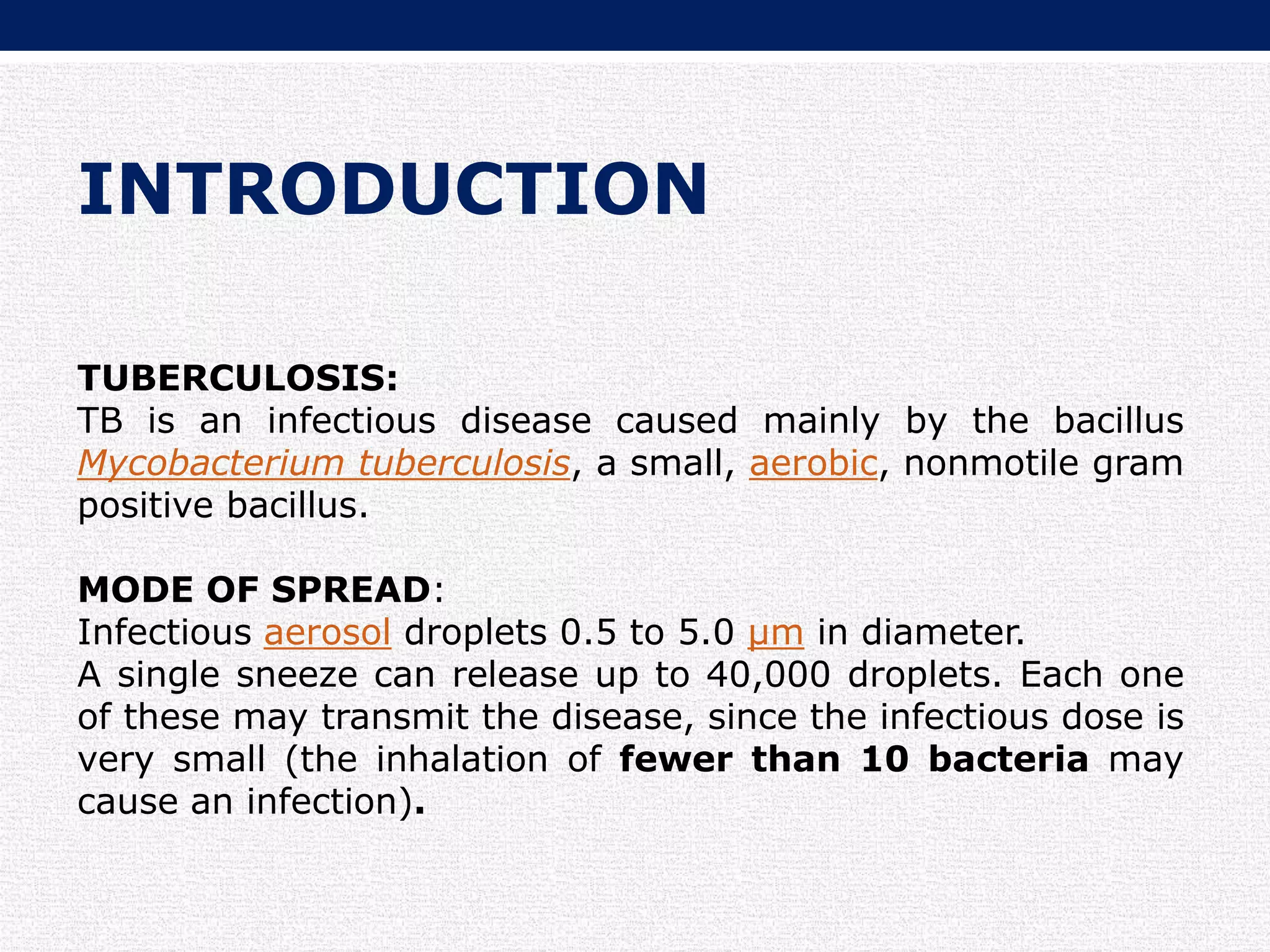 Newer diagnostic methods for tuberculosis | PPTX