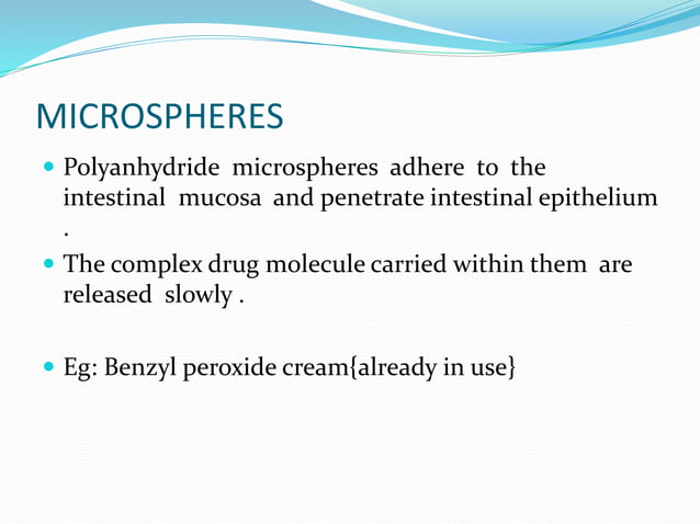 Newer drug delivery methods | PPT
