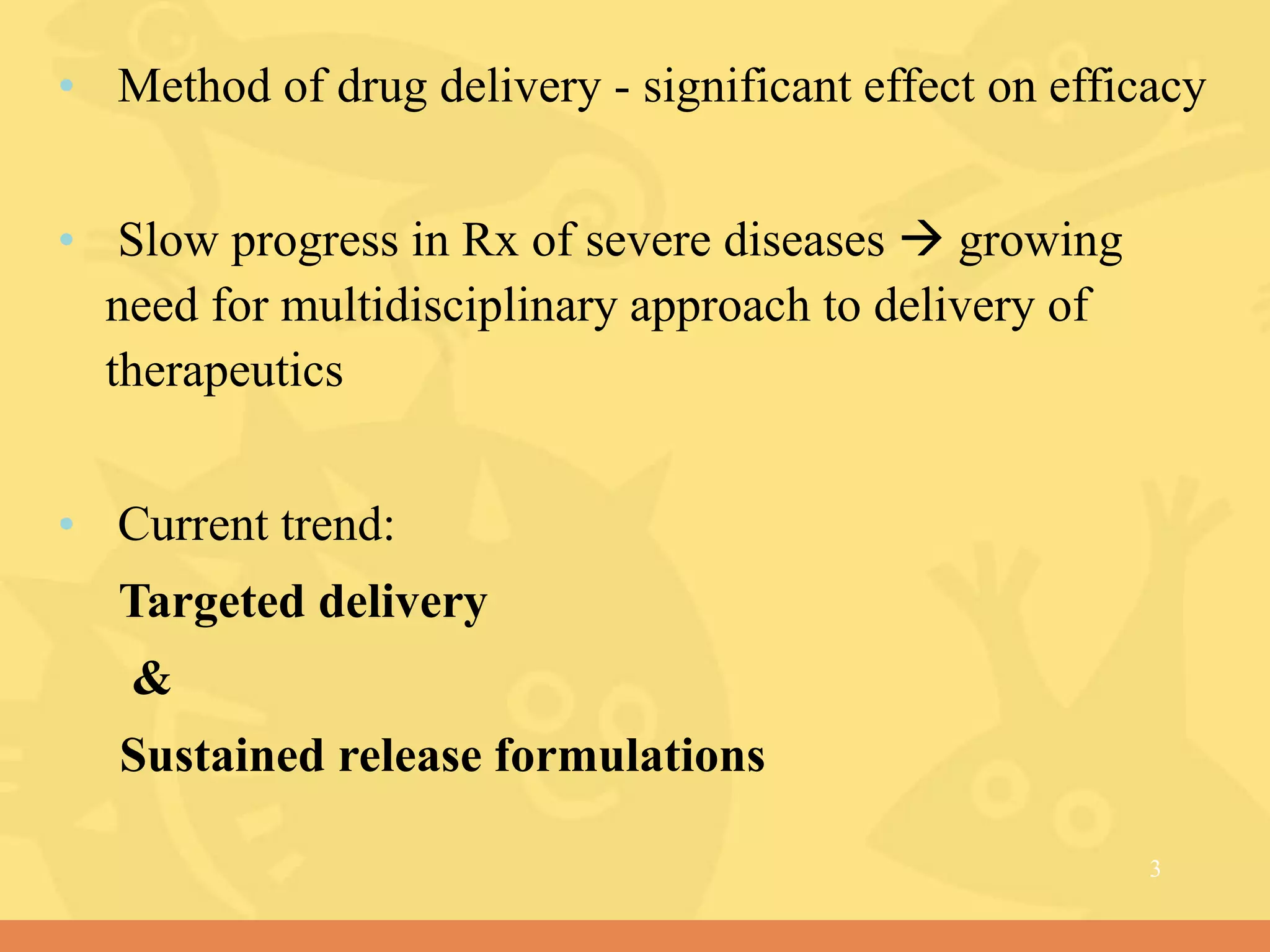 Newer drug delivery systems | PPTX