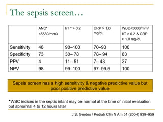 Newer Diagnostic Tests in Neonatal sepsis .ppt
