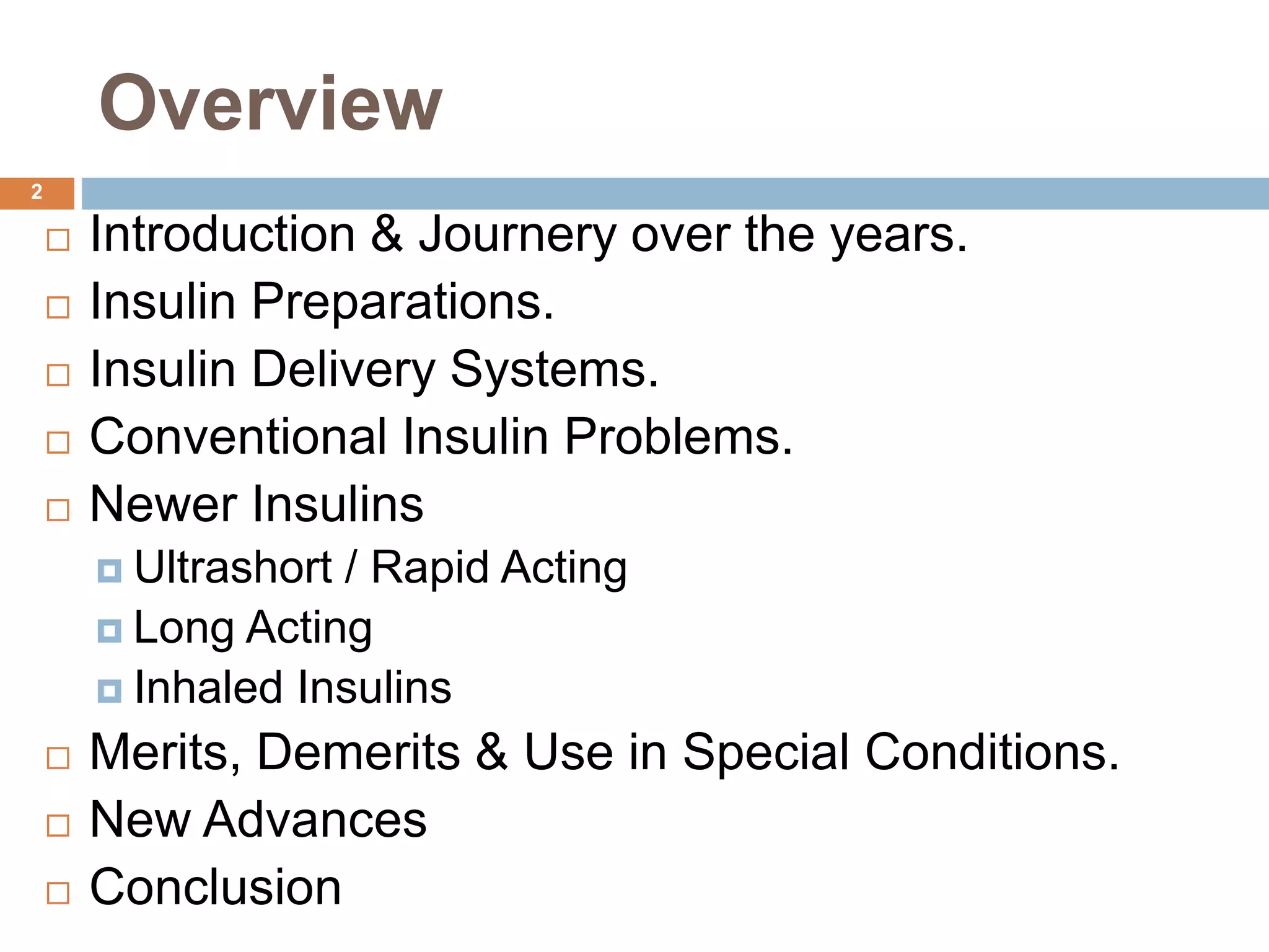 Newer insulins in clinical practice | PPTX