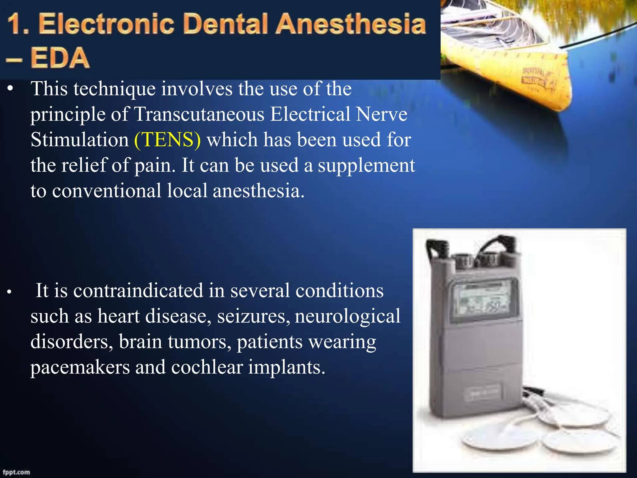 Newer LA Technique recent advances in local Anaesthesia | PPTX