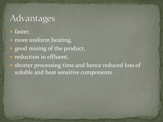 Newer methods of thermal processing | PDF