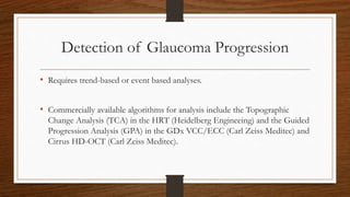 Newer modalities in diagnosis of glaucoma | PPT