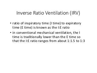 Newer modes of mechanical ventilation | PPTX