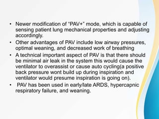 Newer modes of Ventilation.ppt