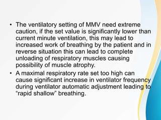 Newer modes of Ventilation.ppt
