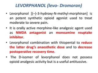 Newer narcotics 1 | PPT