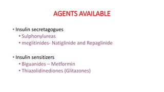 NEWER OHAs & ADA 2020 GUIDELINES FOR DIABETES CARE | PPTX