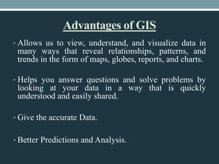 GEOGRAPHICAL INFORMATION SYSTEMS | PPT