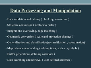 GEOGRAPHICAL INFORMATION SYSTEMS | PPT