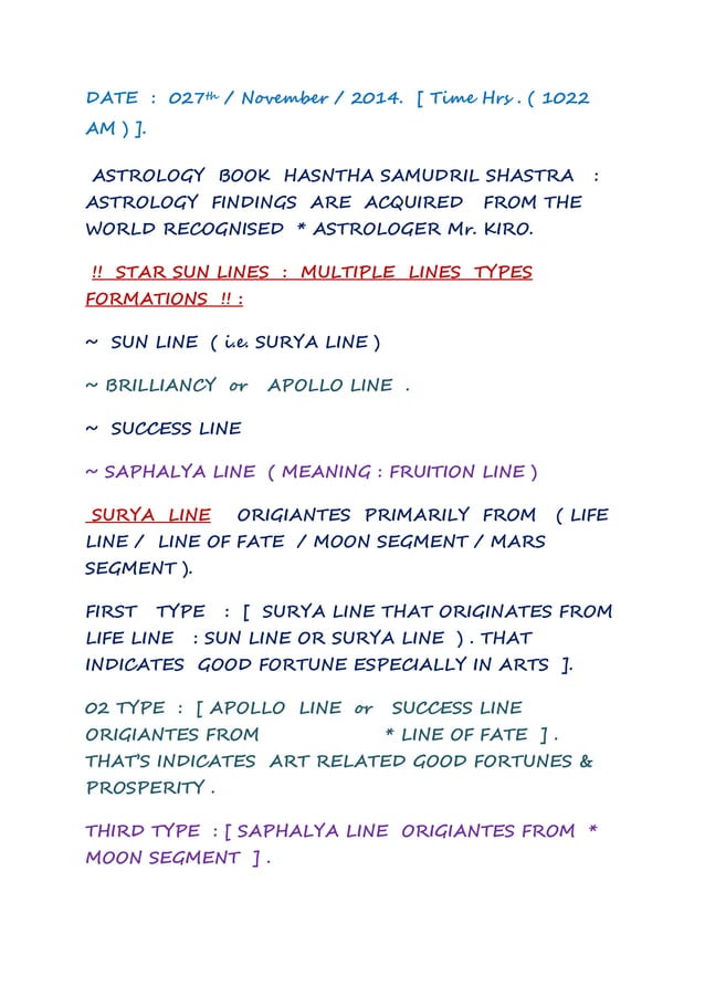 Newer !! star sun lines multiple lines types formations !! from google ...