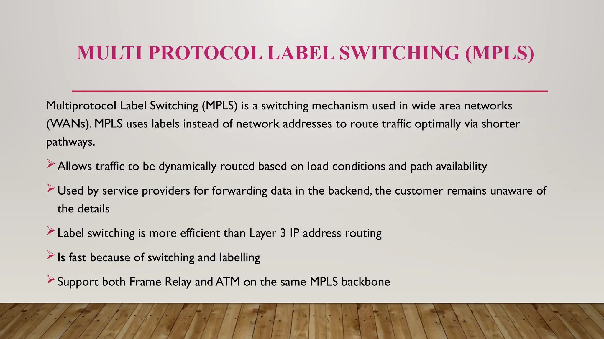 comaprison of newer WAN technology and traditional WAN technologies .pptx