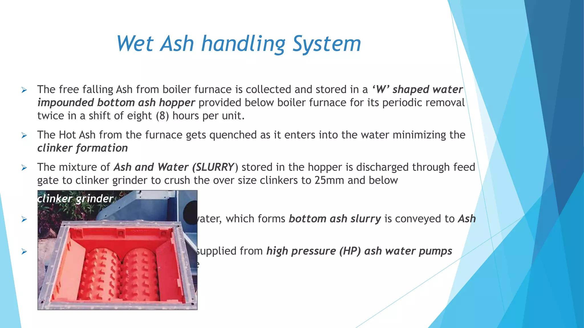 ASH HANDLING PLANT | PPTX