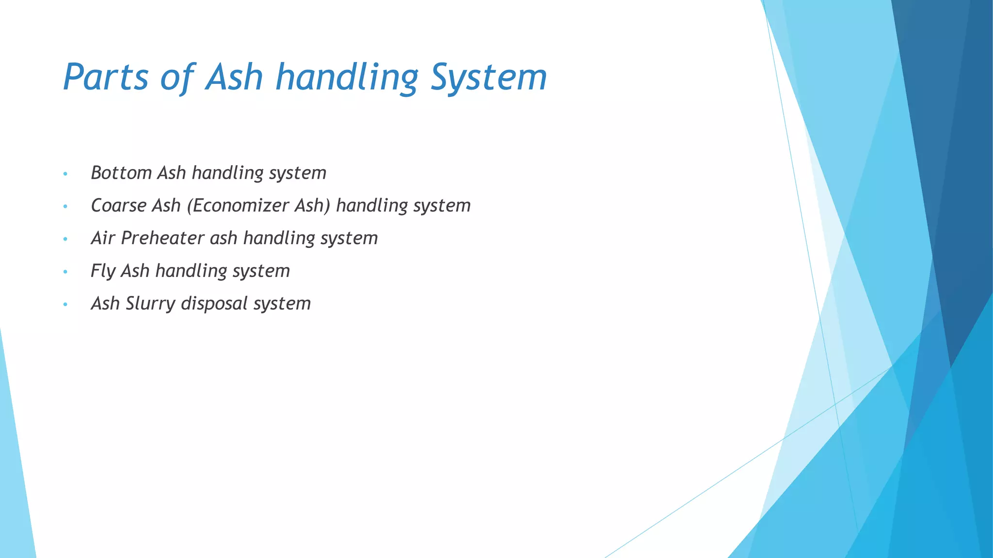 ASH HANDLING PLANT | PPTX