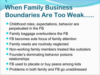 family business/family boundaries. A Powerpoint to share. | PPT