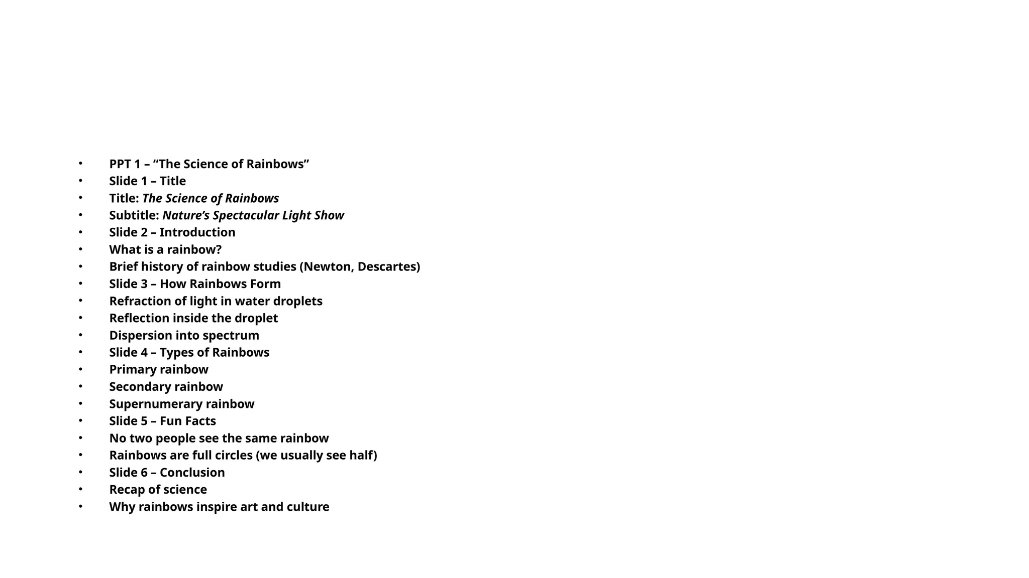 “The Science of Rainbows” how rainbow are formed and the science behind ...