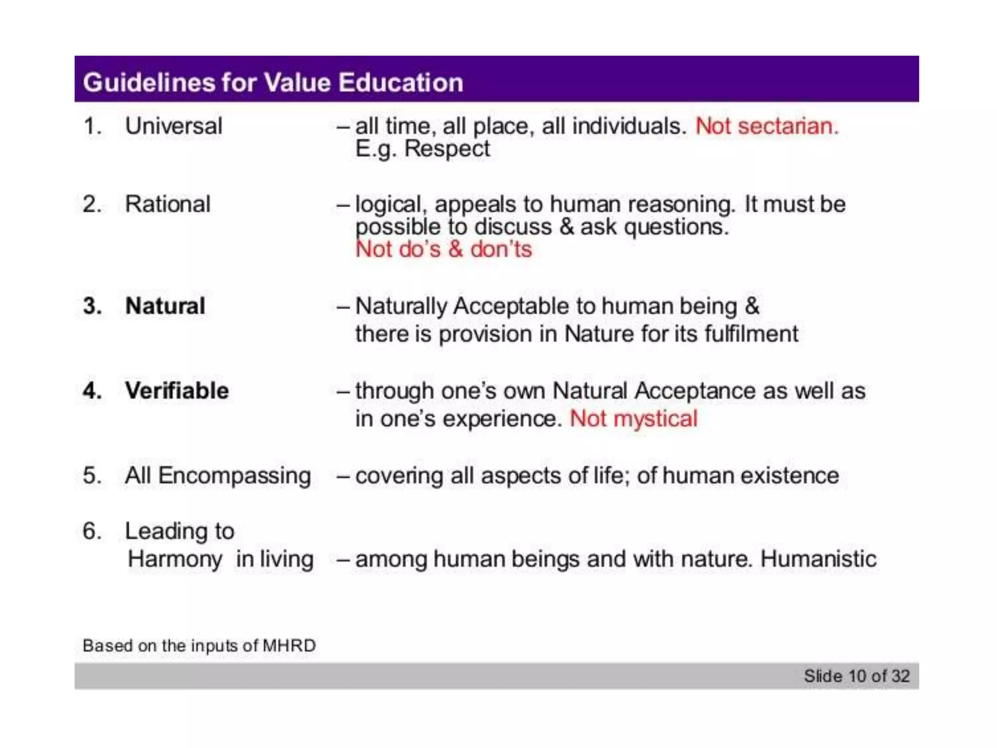 human values and professional ethics | PPTX