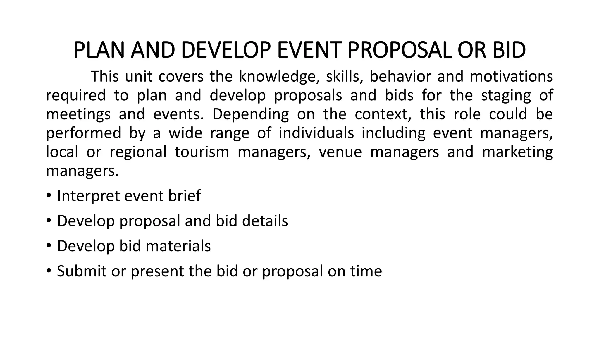 New events presentation | PPTX