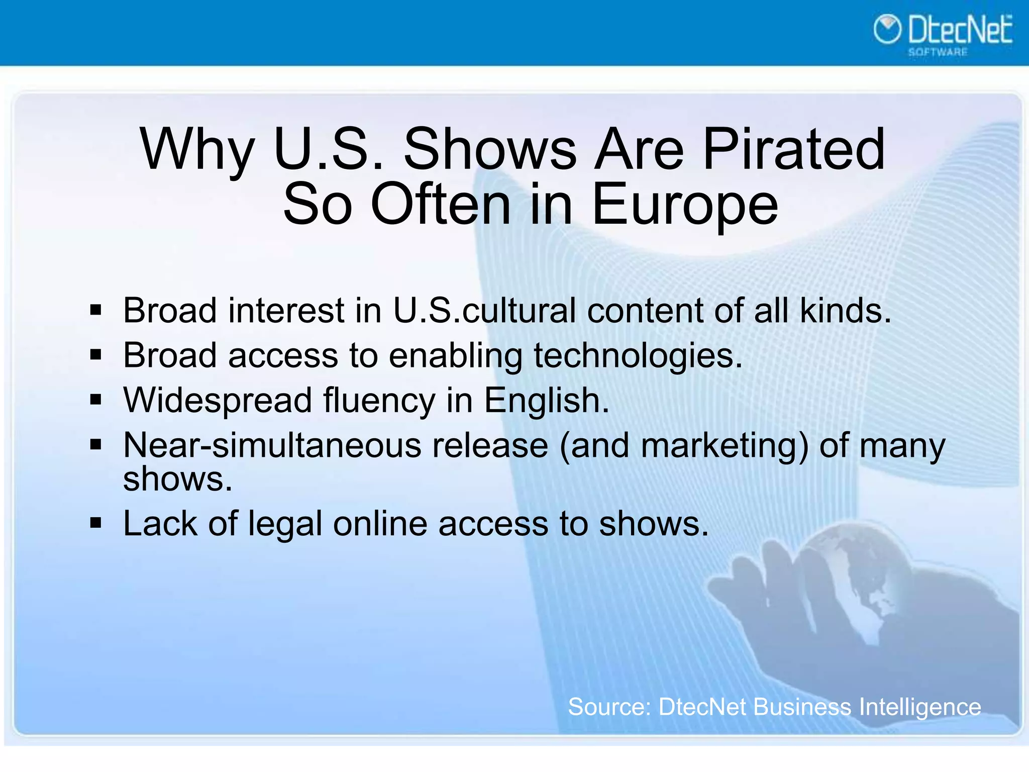 The New Fall Season: Global TV Piracy Trends | PPT