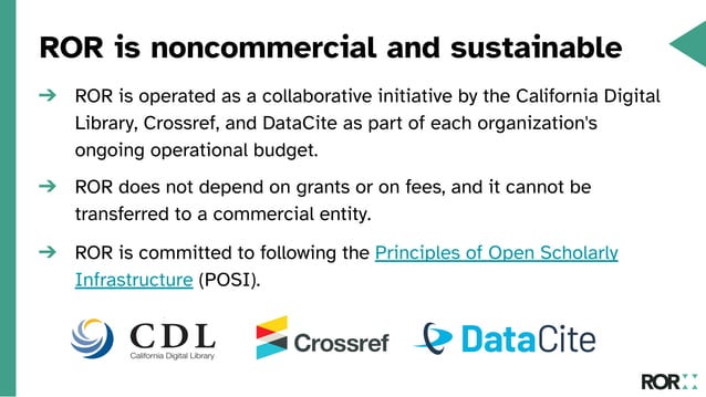 New Features for Organization Information in DSpace with ROR | PPT ...