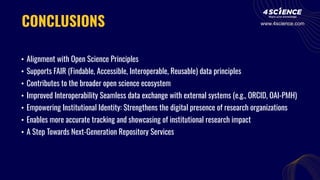 New Features for Organization Information in DSpace with ROR | PDF