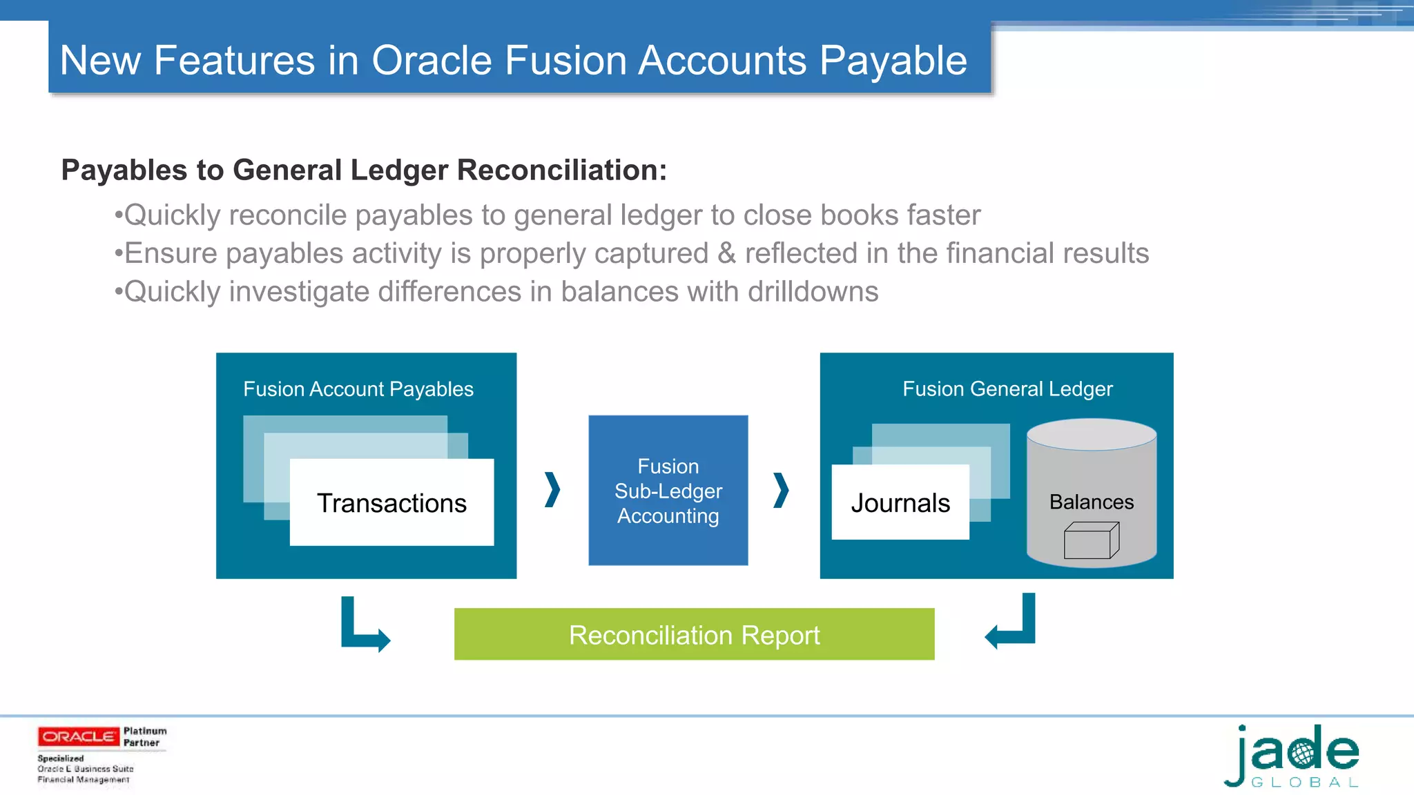 New features in oracle fusion financial accounts receivables and account payables | PPTX