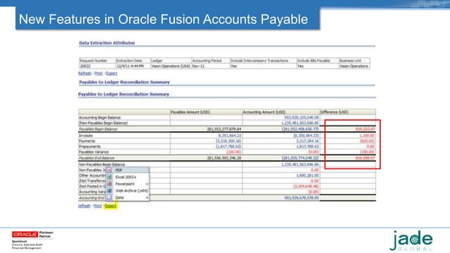 New Features In Oracle Fusion Financial Accounts Receivables And Account Payables Ppt