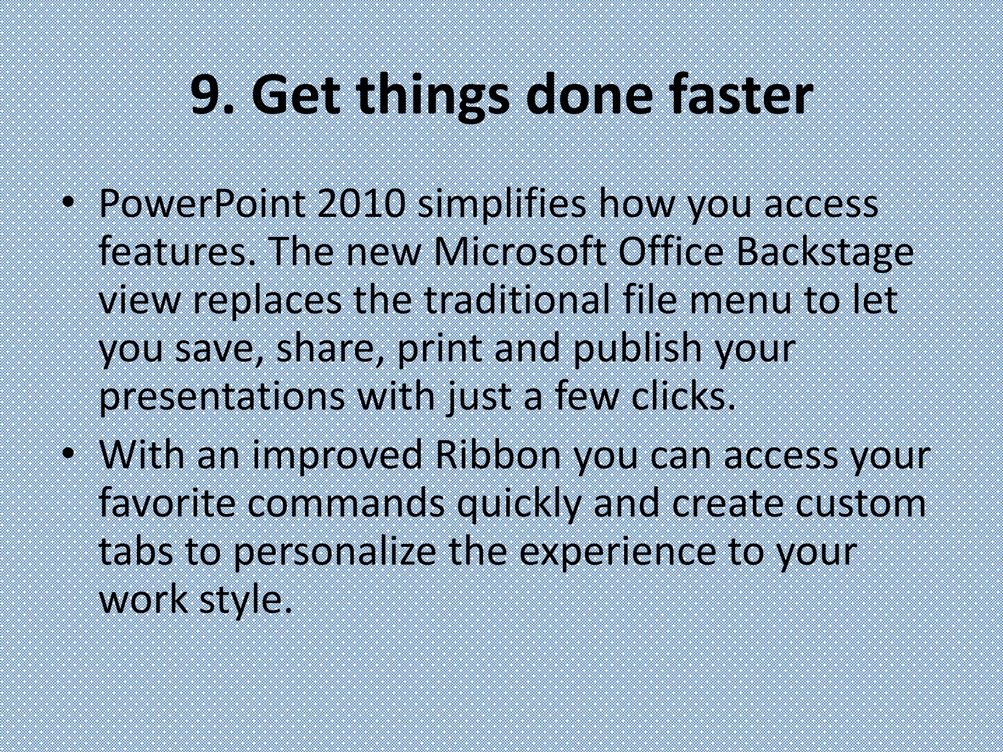 New features in powerpoint 2012 | PPTX