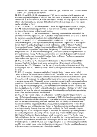 New features in r12.1.2 including r12.1.1 | PDF