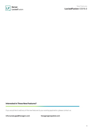 New features luciad_fusion_v2019.0 | PDF