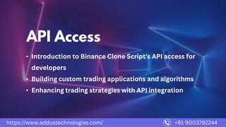 Exploring the Various Features of Binance Clone Script: An In-Depth Look | PPT