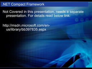 New Features Of Microsoft Visual Studio 2008 And .Net Framework 3.5 To ...