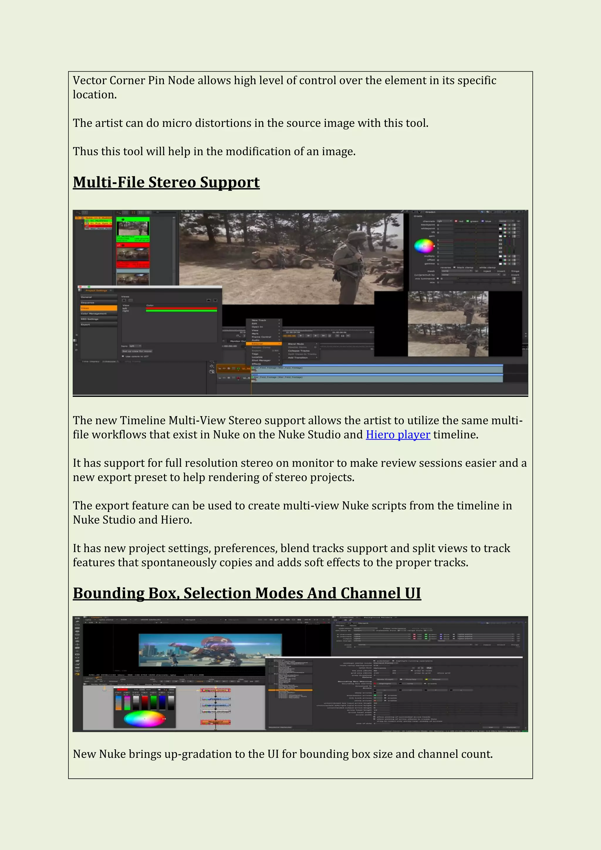 New Features Of Nuke Launched By Foundry | PDF