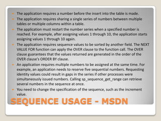New features of SQL 2012 | PPT